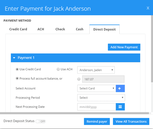 automate-direct-deposit - iCare Childcare Management Software